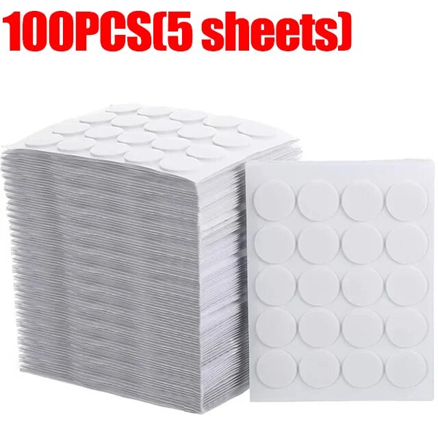 Белые наклейки на фитиль для свечей, 15 мм, 100 шт 100PCS