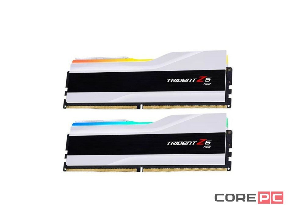 Оперативная память 64 Gb 6400 MHz G.Skill TRIDENT Z5 RGB White (F5-6400J3239G32GX2-TZ5RW)