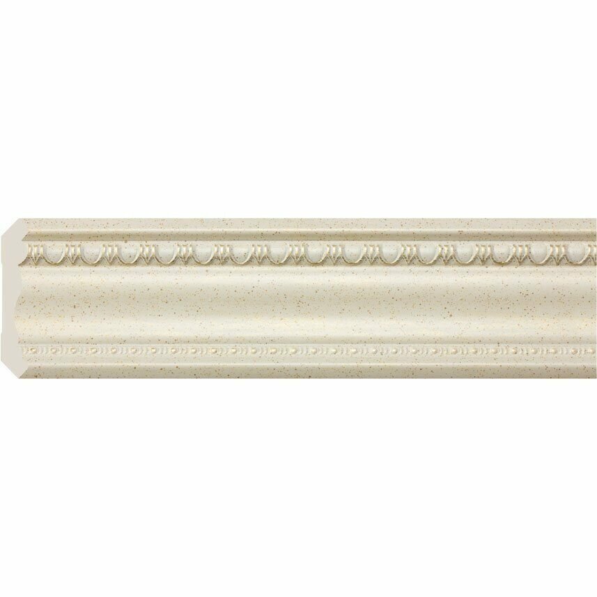 Карниз, Интерьерный багет, набор 2 шт. 60х42х1100мм Патина Cosca A60(2)/IV53