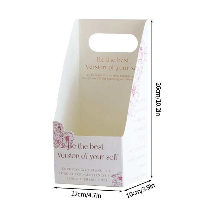 Бумажная корзина для цветов, S3, 1pc