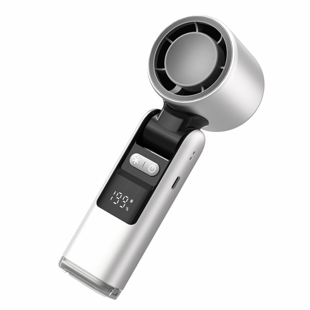 Высокоскоростной ручной вентилятор охлаждения с 199 передачами, обычный K801-белый