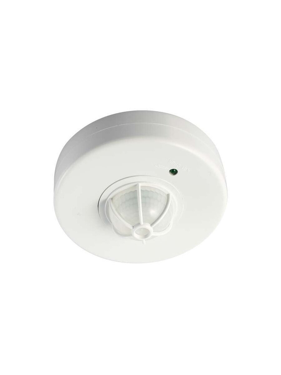 Датчик движения PMS-IR 024 1200Вт 360град. 2-6м IP20 WH JazzWay 5012974