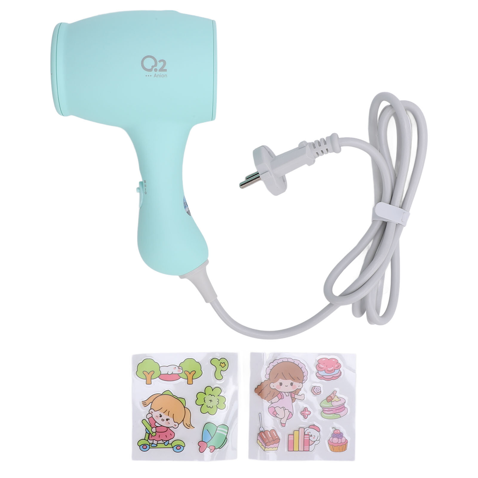 Детский фен 3 режима 3 скорости постоянная температура защита от перегрева уход за волосами ионизатор фен для дома и путешествий вилка ЕС 220 В 550 Вт