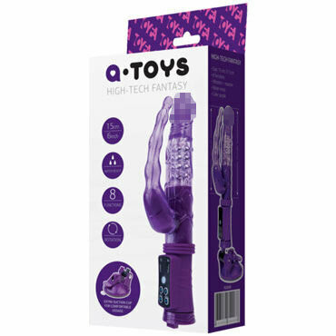 Toyfa A-toys High-Tech Fantasy, фиолетовый Ротатор с анальным отростком