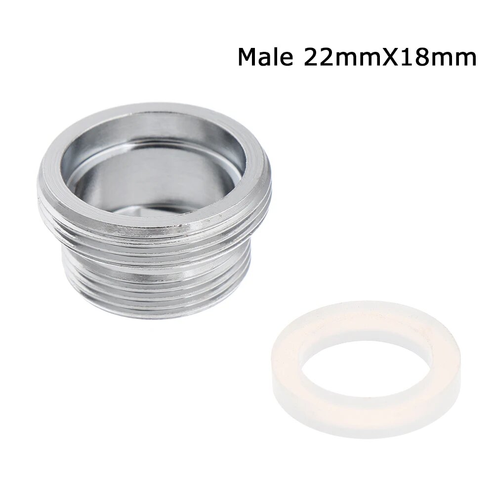 Металлический аэратор для крана, экономный Male 22mmX18mm