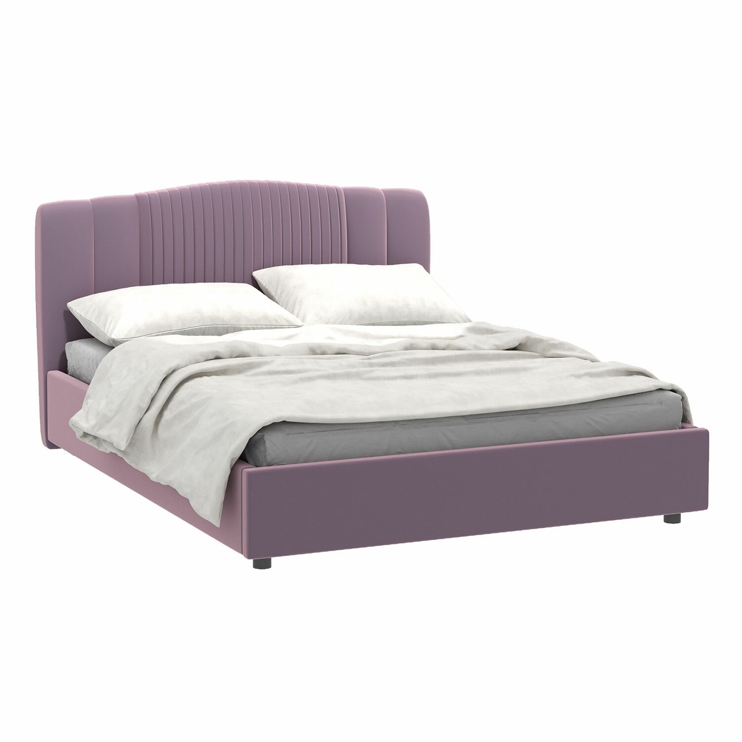 Кровать Кураж "12М" 160/200, двуспальная, с подъёмным механизмом, цвет лаванда