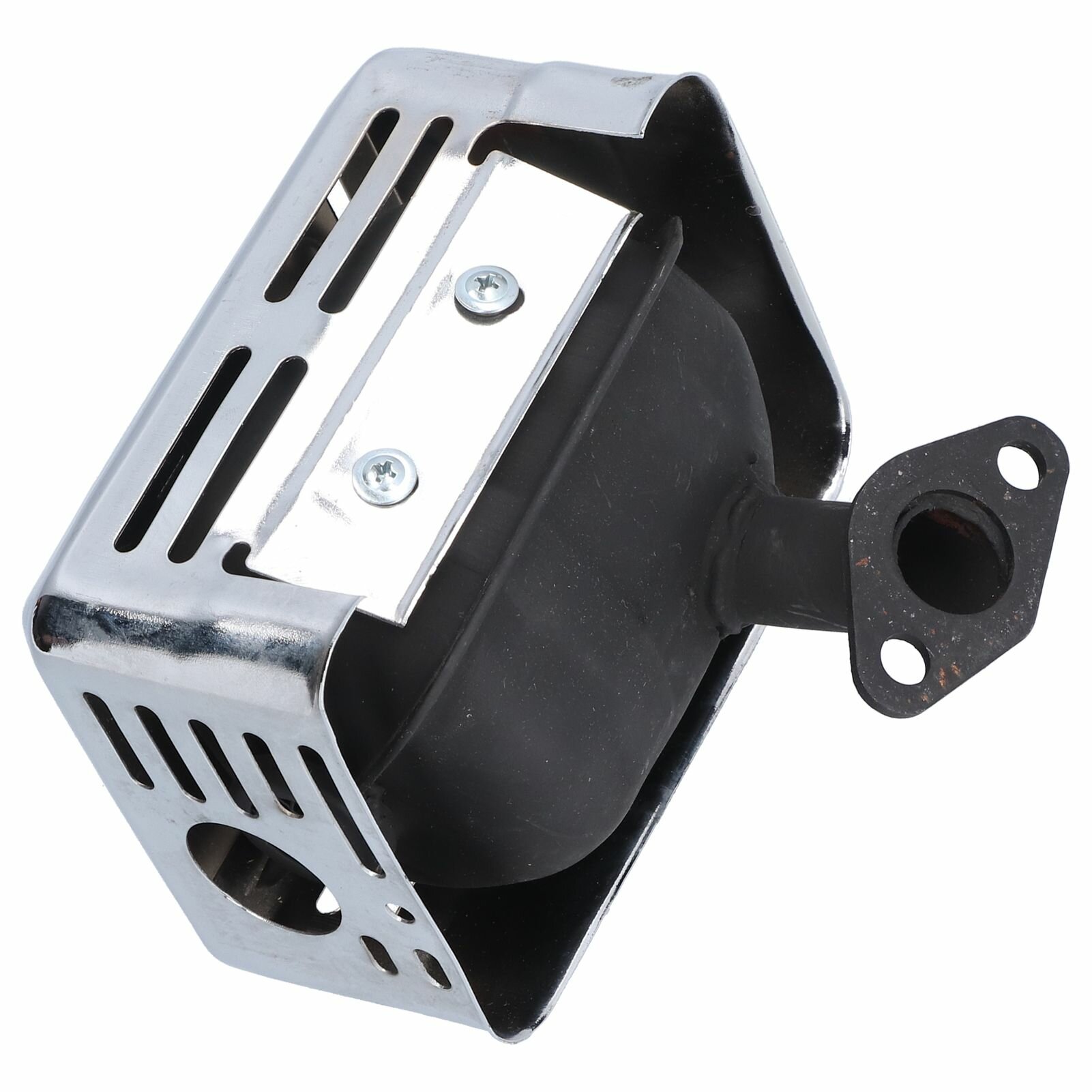 Глушитель выхлопной системы в сборе, комплект аксессуаров для металлического глушителя с шайбой для GX160Silver