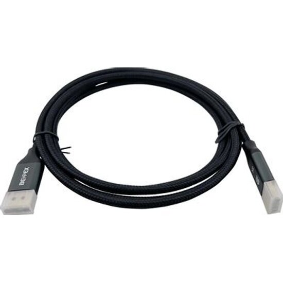 Кабель Behpex DisplayPort (m)-DisplayPort (m) ver1.4 5м черный