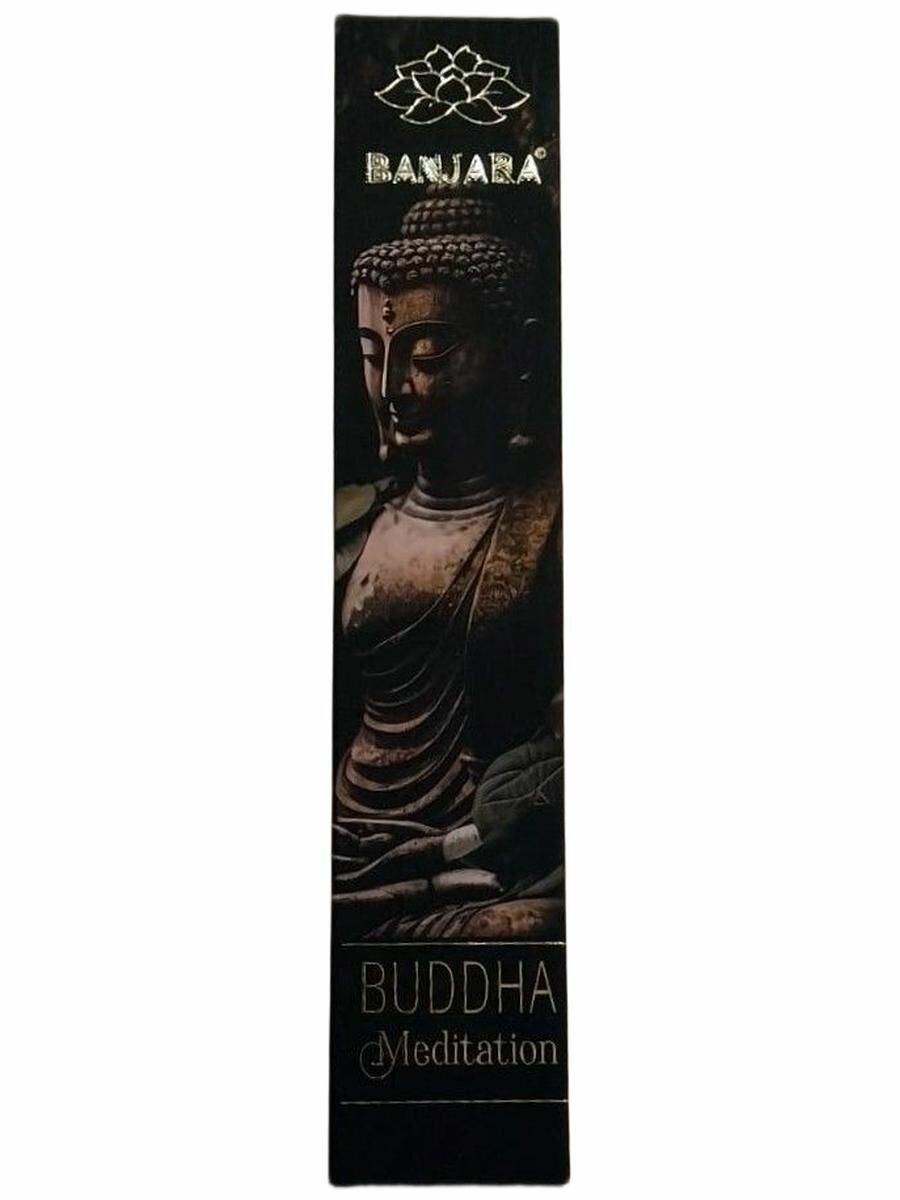 Благовония аромапалочки, Buddha Meditation, Banjara (Будда медитация, Банджара), 15 г.