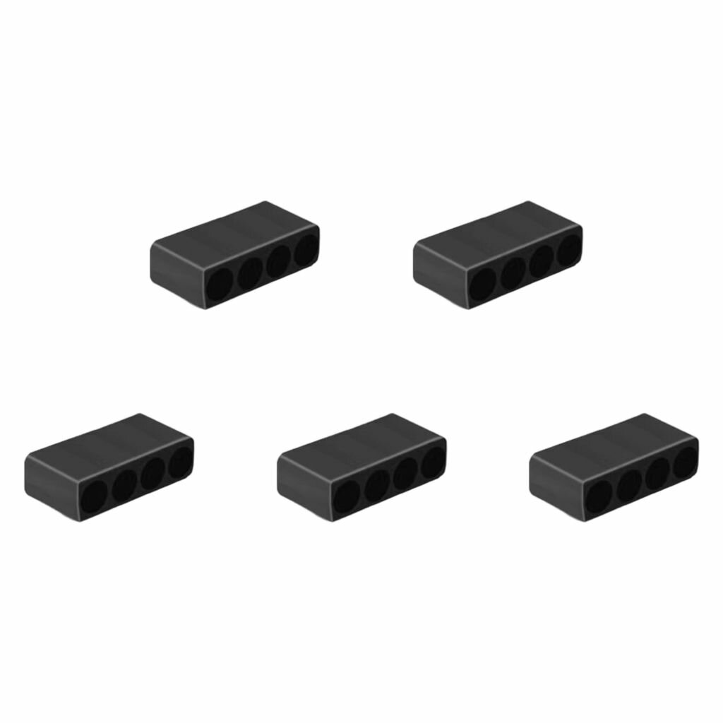 Надежный контейнер для организации аксессуаров, подходит для 6.35 мм бит, легкая организация в мастерской, 4 отверстия