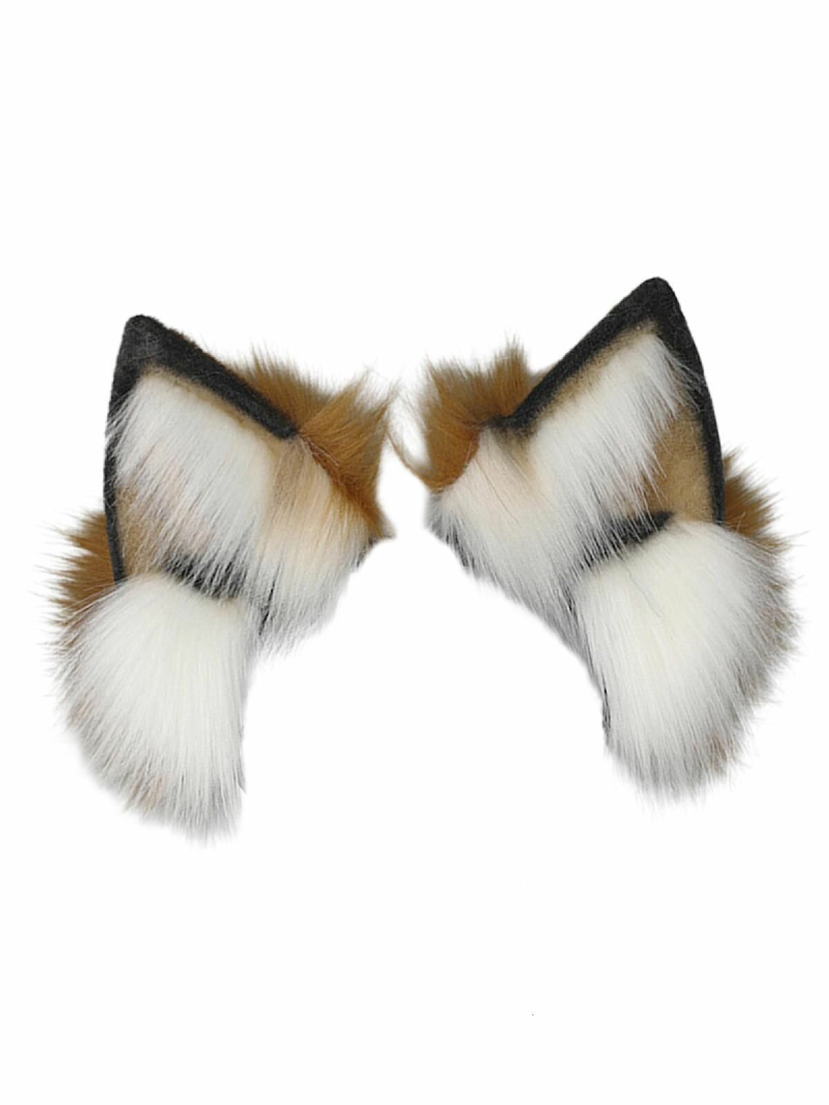 Кошачьи ушки на ободке, - Верблюжий белый А