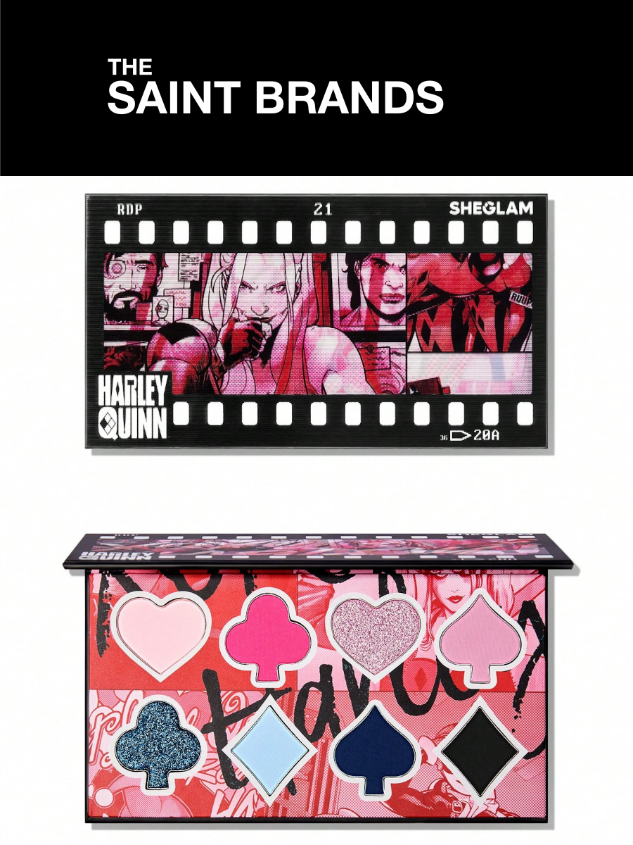 Палетка теней для век SheGlam Harley Quinn X SHEGLAM Mad Love Color Palette