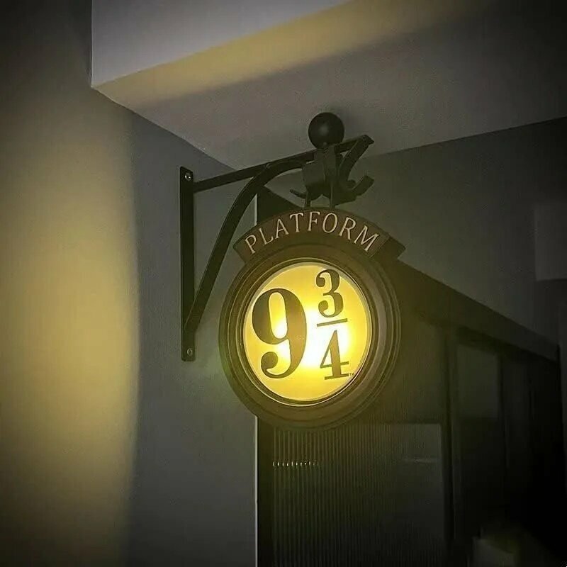 Ночник-лампа TW "Платформа 9 3/4. Гарри Поттер", уличный фонарь, Гарри Поттер — фото 1