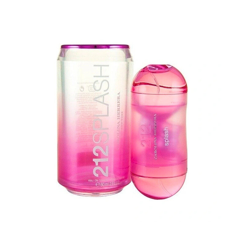Туалетная вода для женщин Carolina Herrera 212 Splash 2008 60 мл / Духи Каролина Херрера 212 Сплеш 2008
