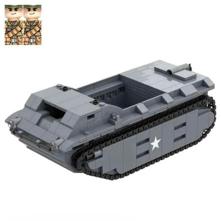Armybricktoy T-1 десантный корабль-амфибия 546 деталей