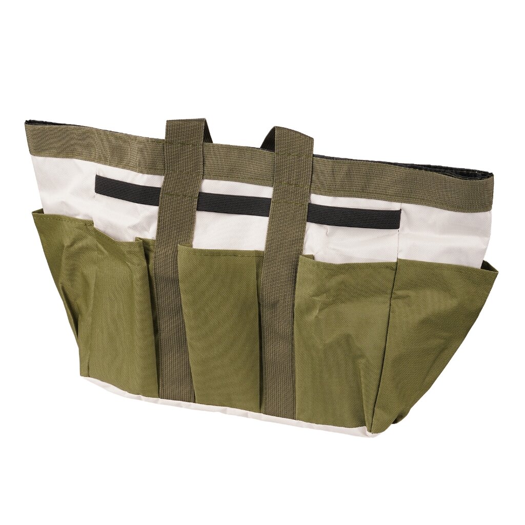 Практичная сумка для хранения садовых инструментов 600D Садовая сумка с 8 карманами для хранения садового ручного инструмента