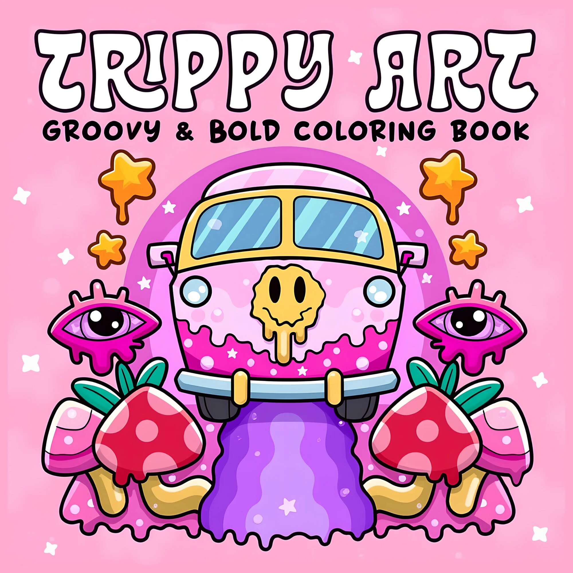 Книжка-раскраска TRIPPY ART K1-1116
