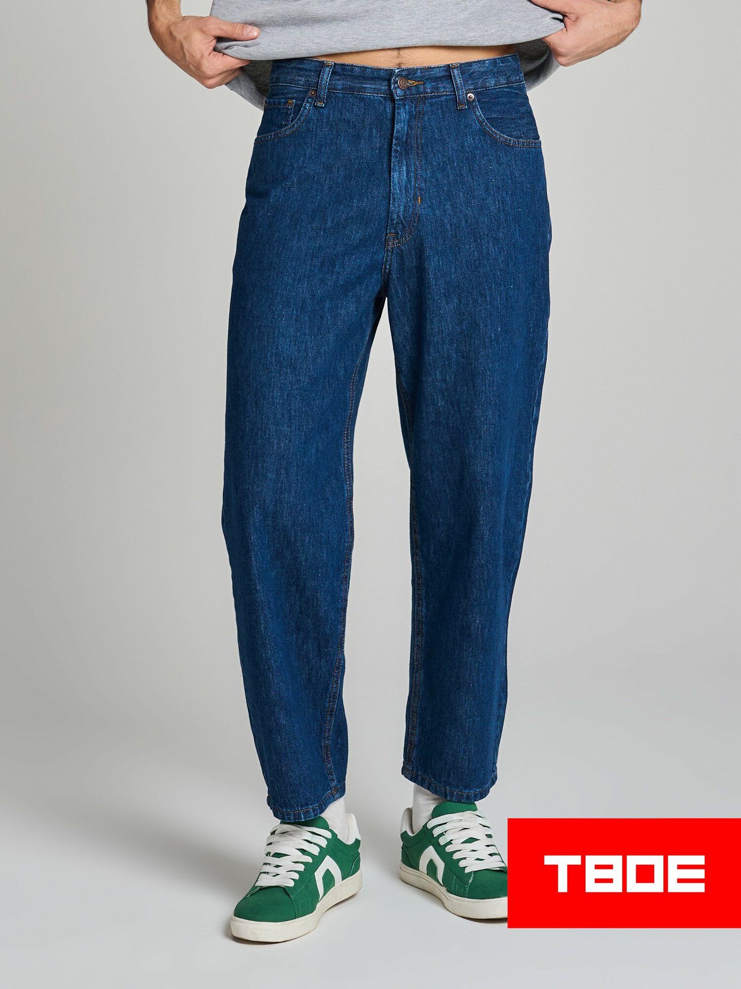 Джинсы багги 