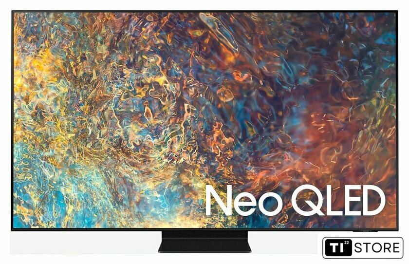Телевизор Samsung Neo QLED QE98QN90AAU, диагональ 98",4K Ultra HD Smart TV, Tizen OS, Wi-Fi, Bluetooth