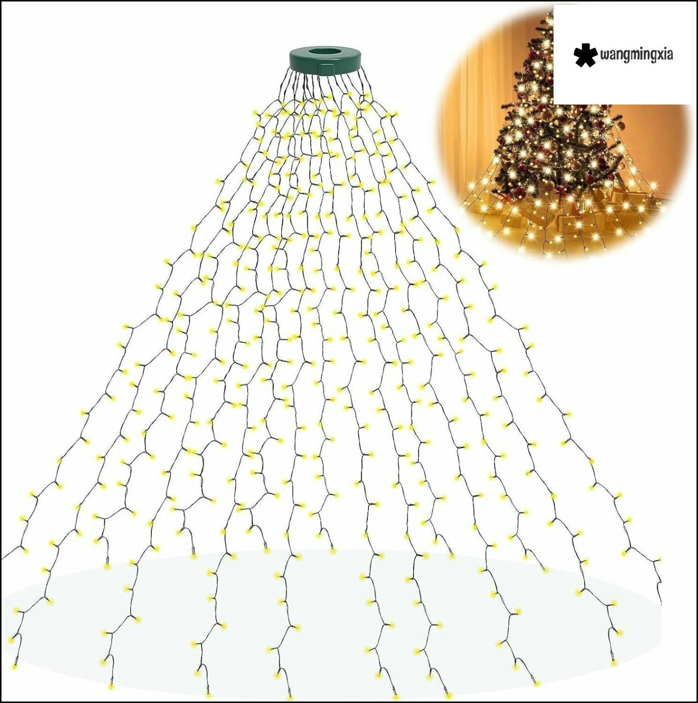 Эксклюзивные световые гирлянды для рождественской ели