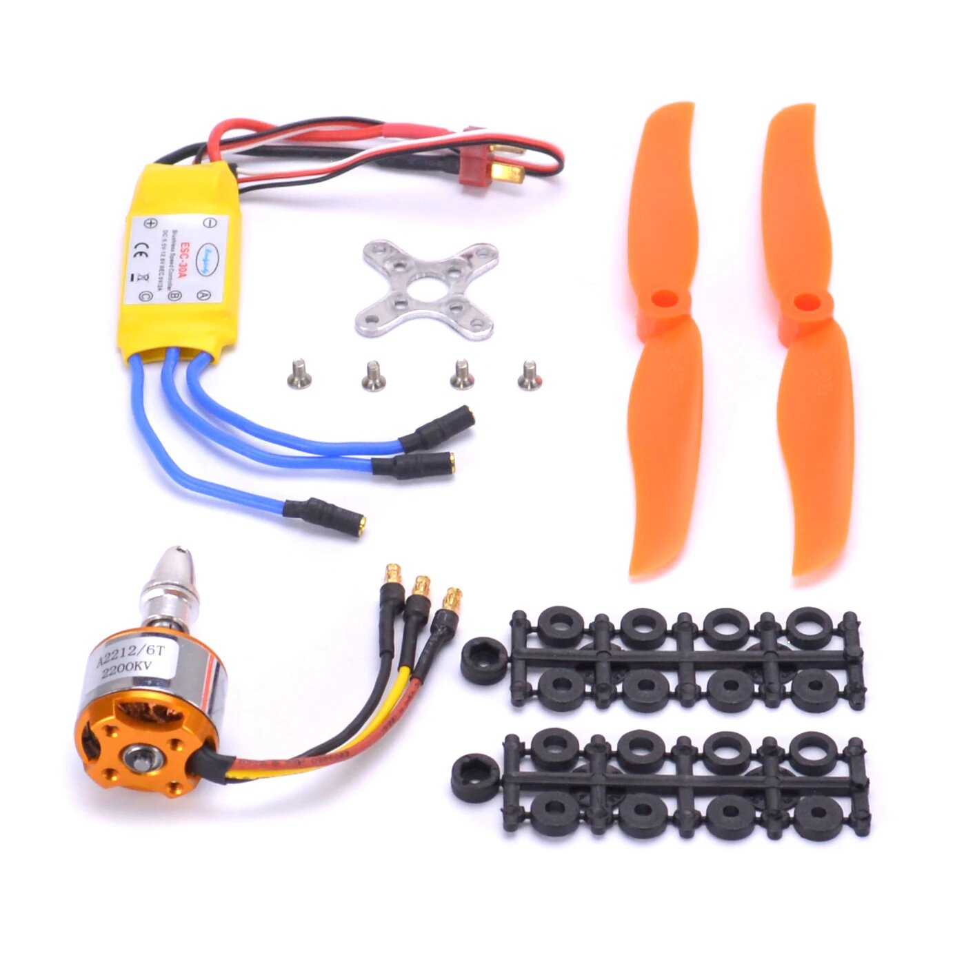Бесколлекторный электродвигатель Readytosky A2212 2212 1400KV / 2200KV для радиоуправляемых моделей