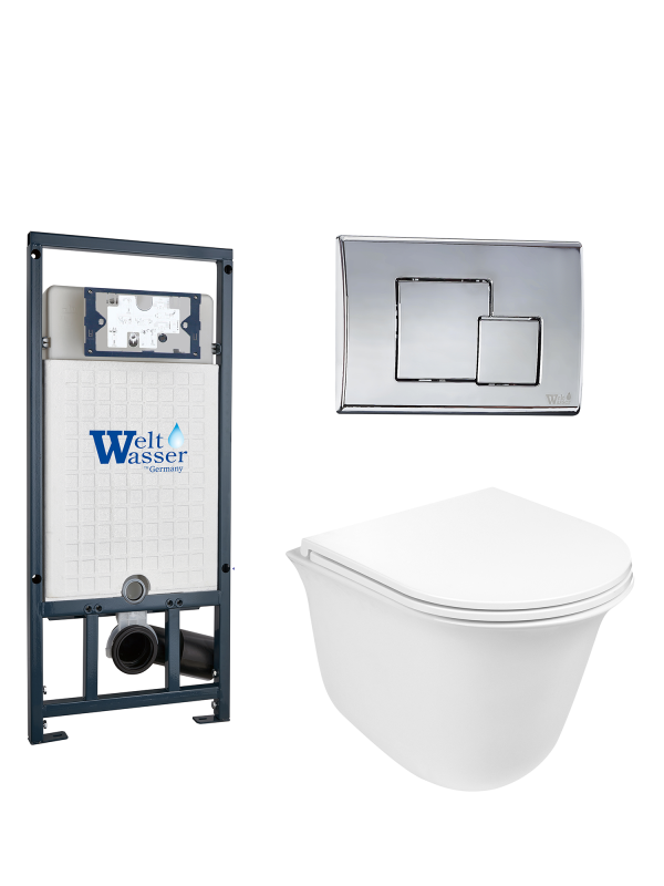 WeltWasser Комплект MARBERG 507 + TELBACH 004 GL-WT + MAR 507 SE-CR WeltWasser