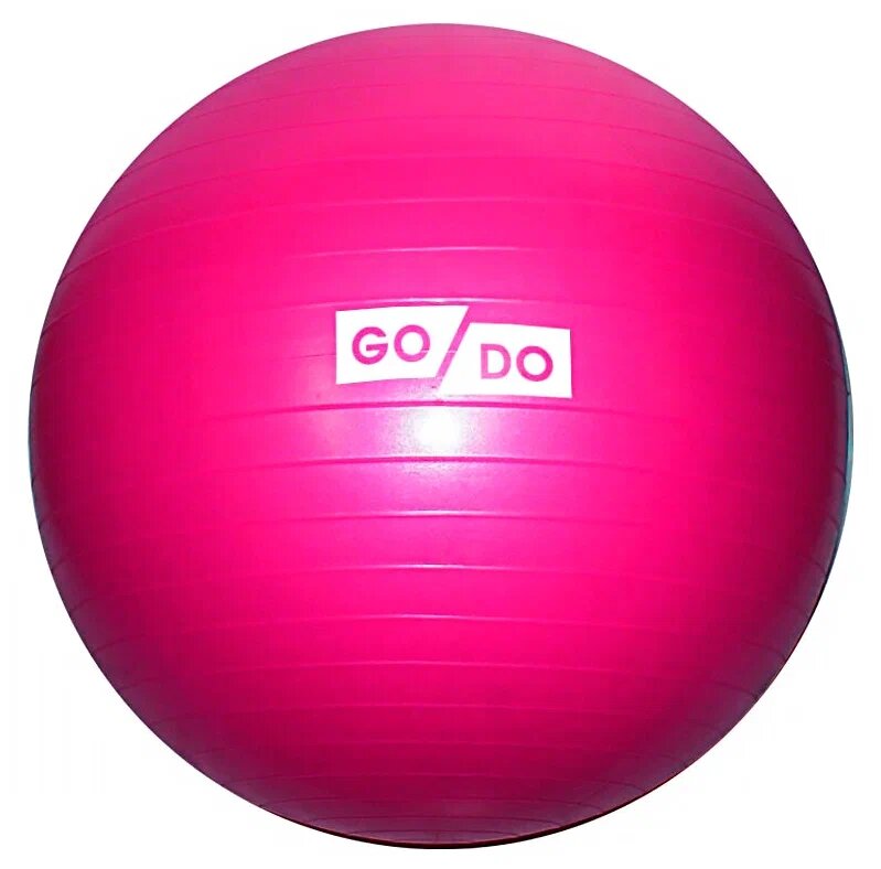 Мяч гимнастический Anti-Burst GYM BALL 55см (малиновый) FB-55 00401