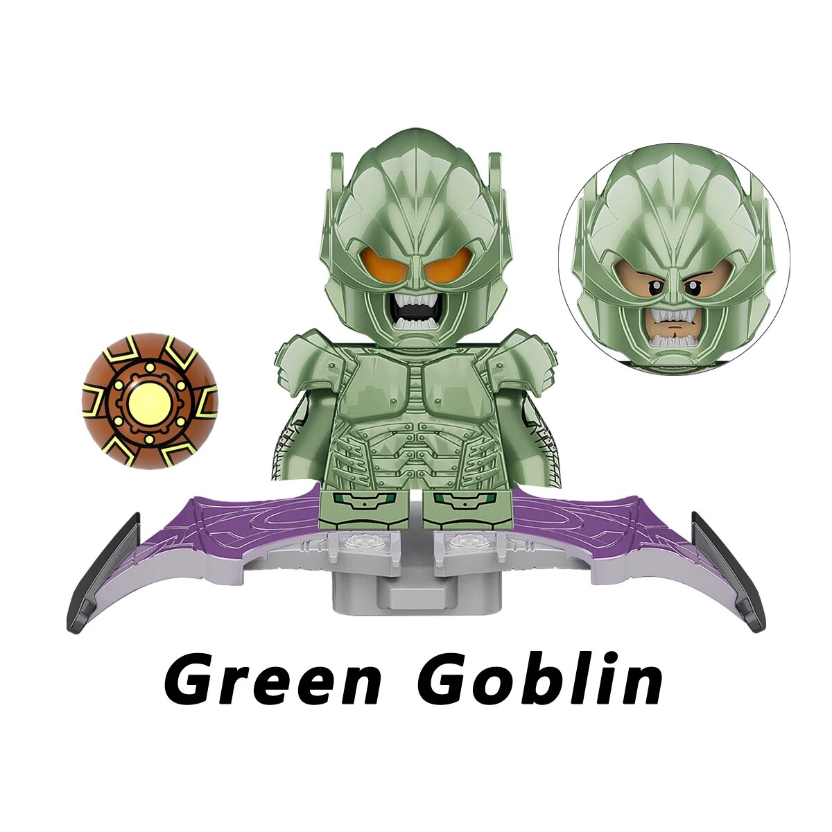 HEROCROSS Модель Доктора Осьминог Kingpin Фигурка Мини Зеленый Гоблин XP426