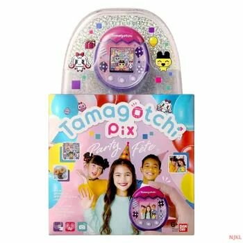 Виртуальный питомец Bandai Tamagotchi Pix Party Fete Balloons, фиолетовый