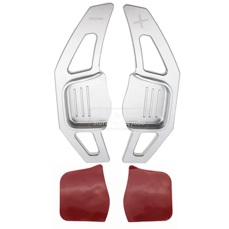 2 шт, рычаг переключения передач для KIA K3 CERATO Forte Koup SX 2015 2016 Cadenza Ceed Pro GT SW 2013, наклейки на руль автомобиля DSG, Silver