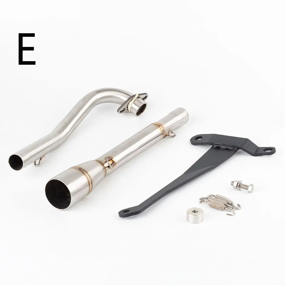 Для Honda Cross Cub110 CC110 выхлоп 2018-2023 мотоциклетная выхлопная система Escape полная система модификация Cub110 глушитель передней трубы 110CC, E