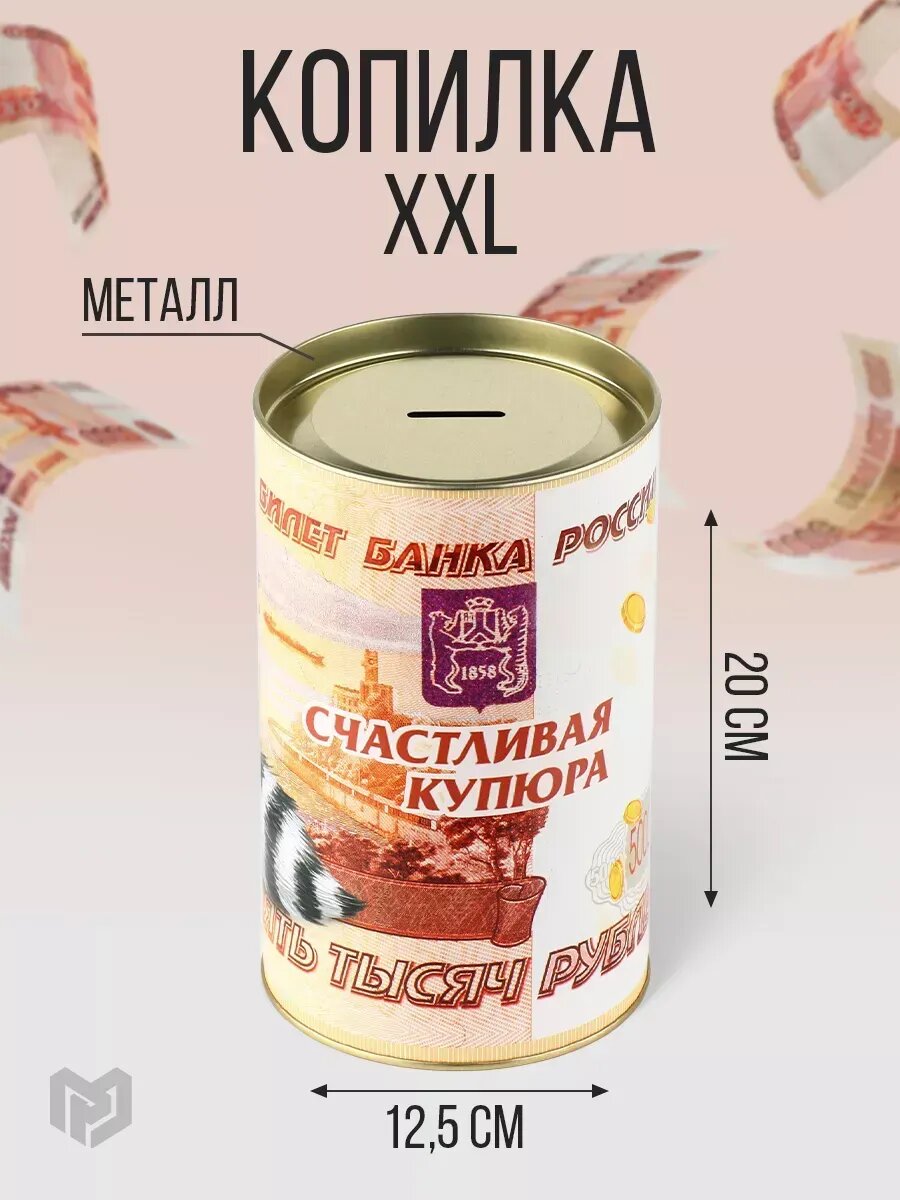 Копилка для денег XXL Енот