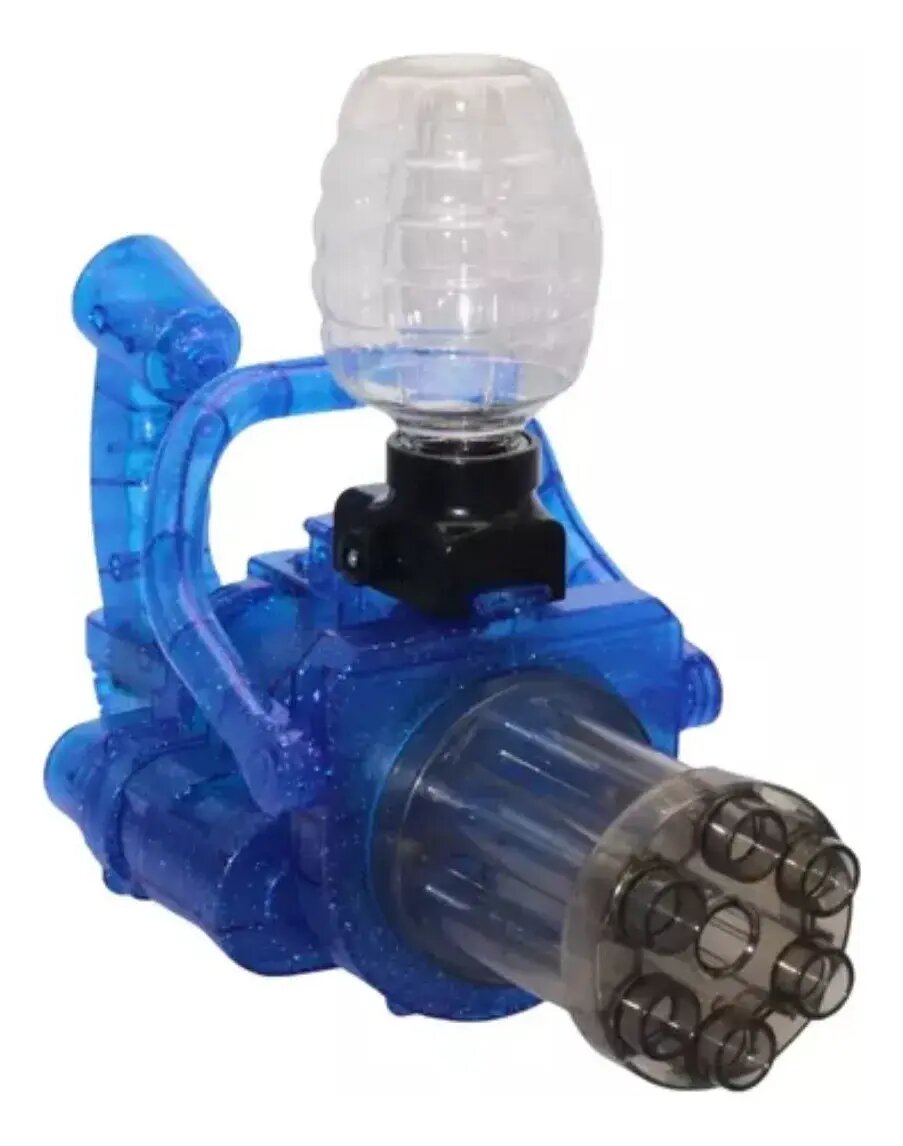 Игрушечный миниган 2 в 1 с пулями и орбизами