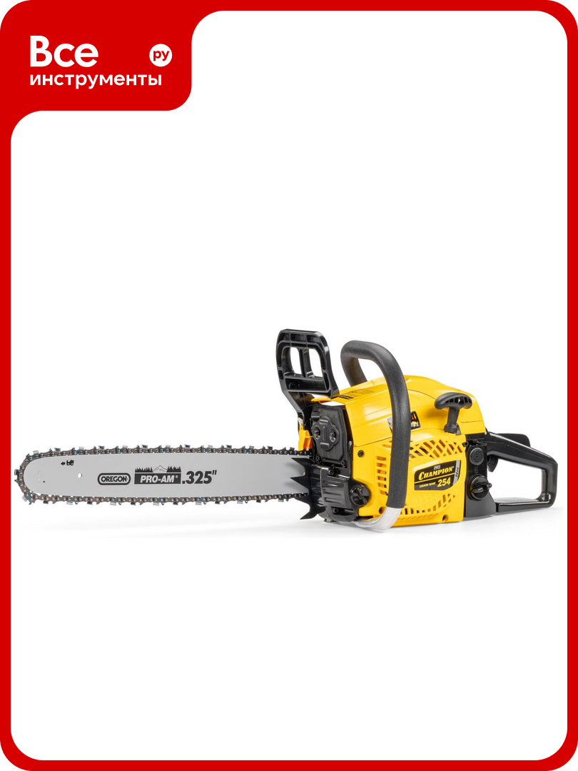 Бензопила CHAMPION 254-18 для продолжительного срока