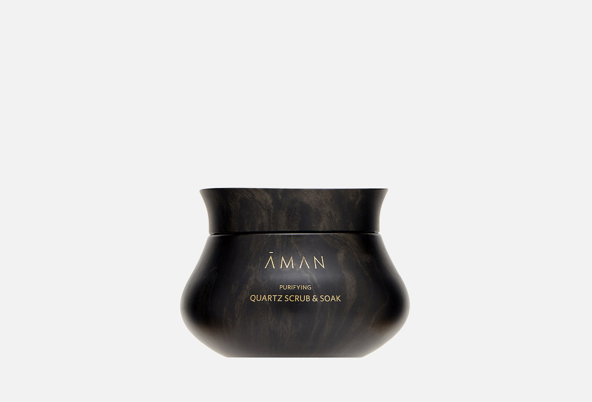 Очищающий скраб для тела AMAN Purifying quartz scrub & soak