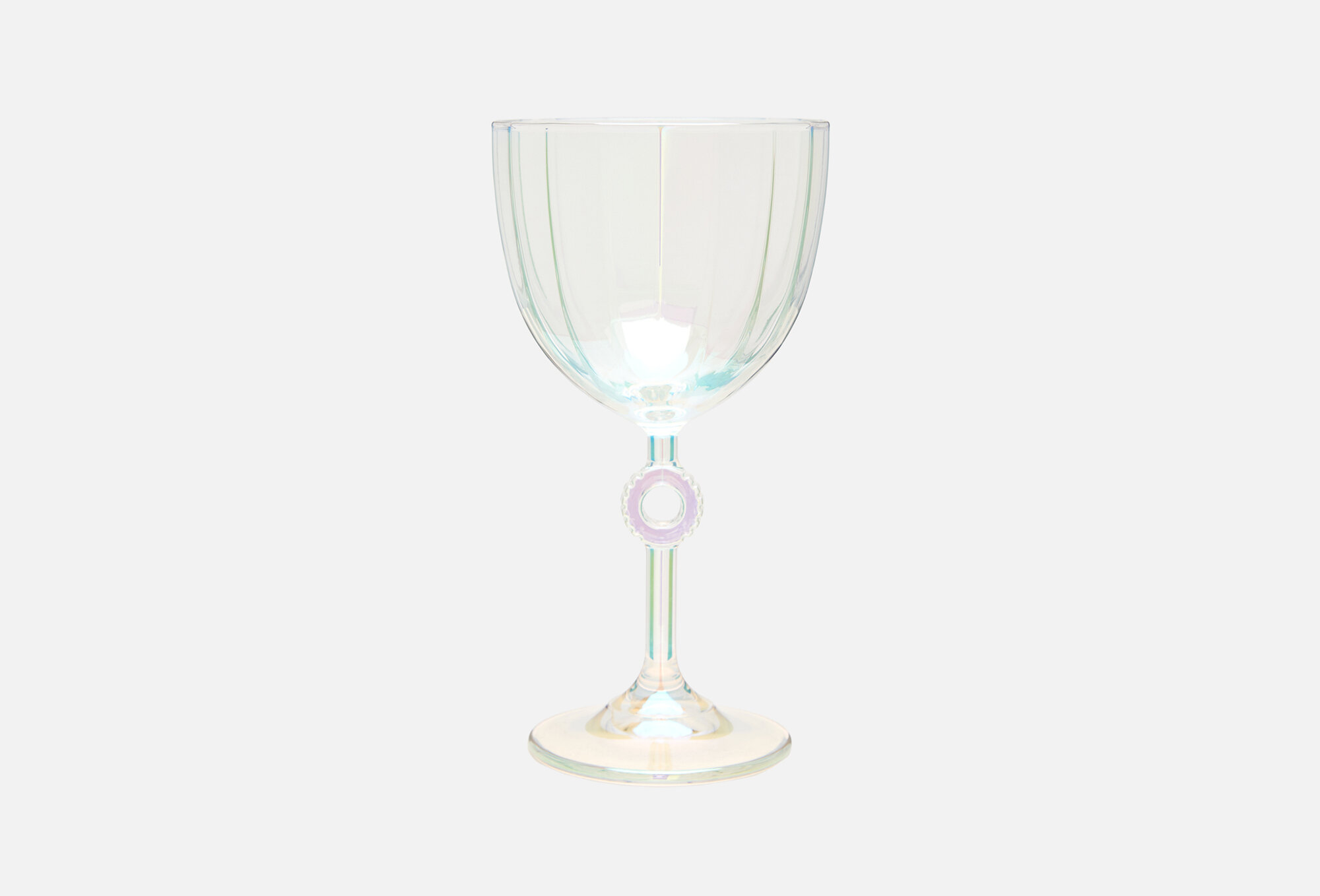 Бокал для вина DENASTIA Тиффани, зеленый 270 мл