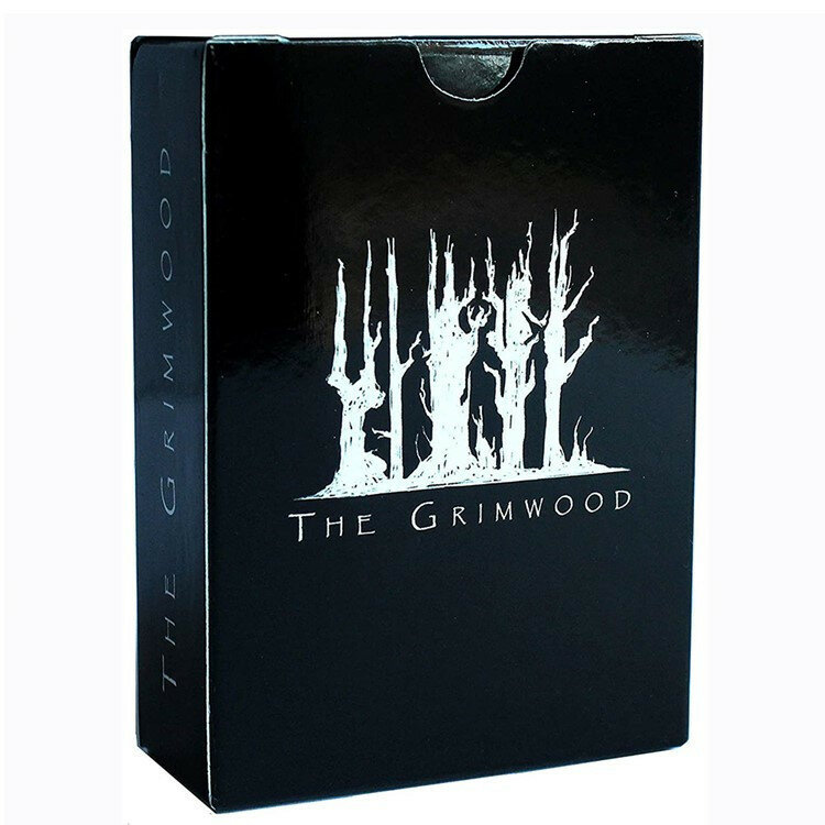 Карты настольной игры The Grimwood для семейных карточных игр и таро.