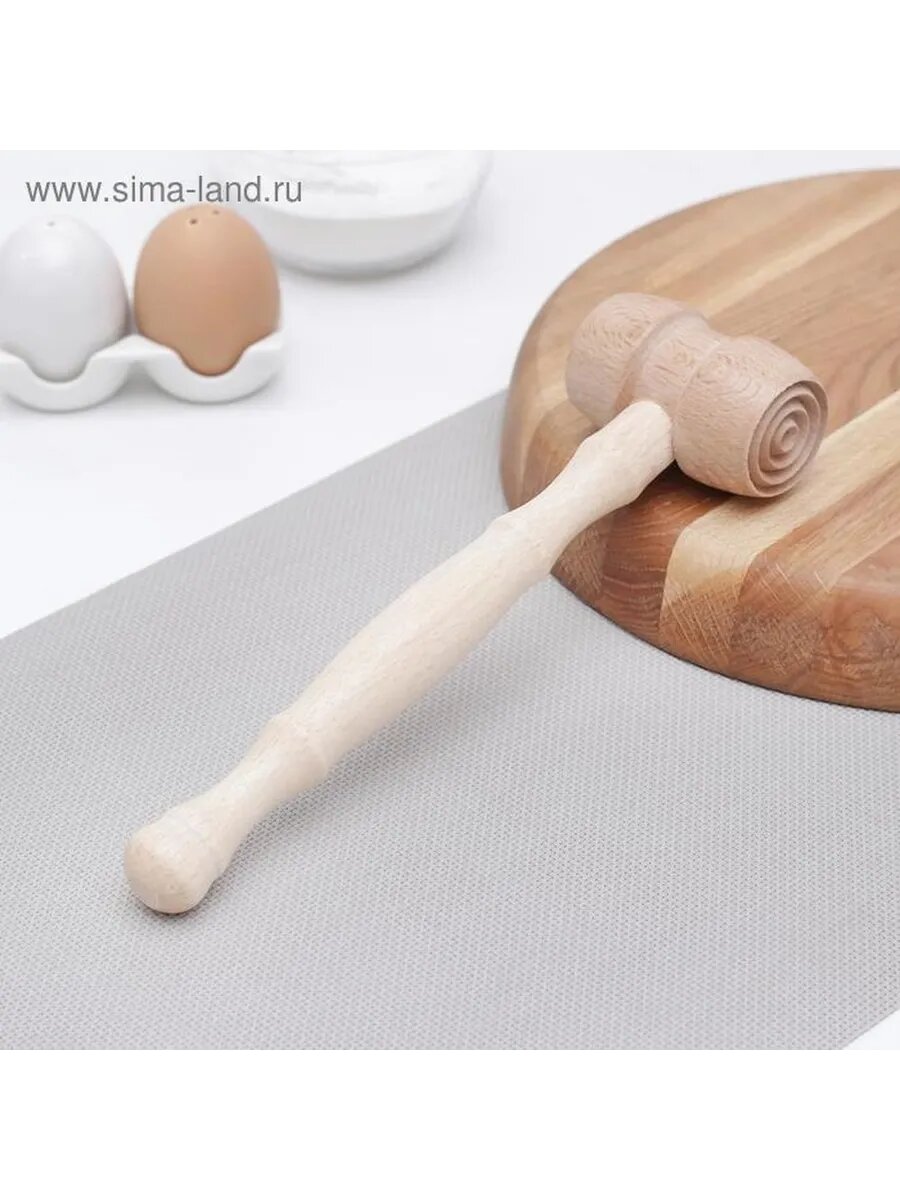 Прочный деревянный молоток для кухонных задач