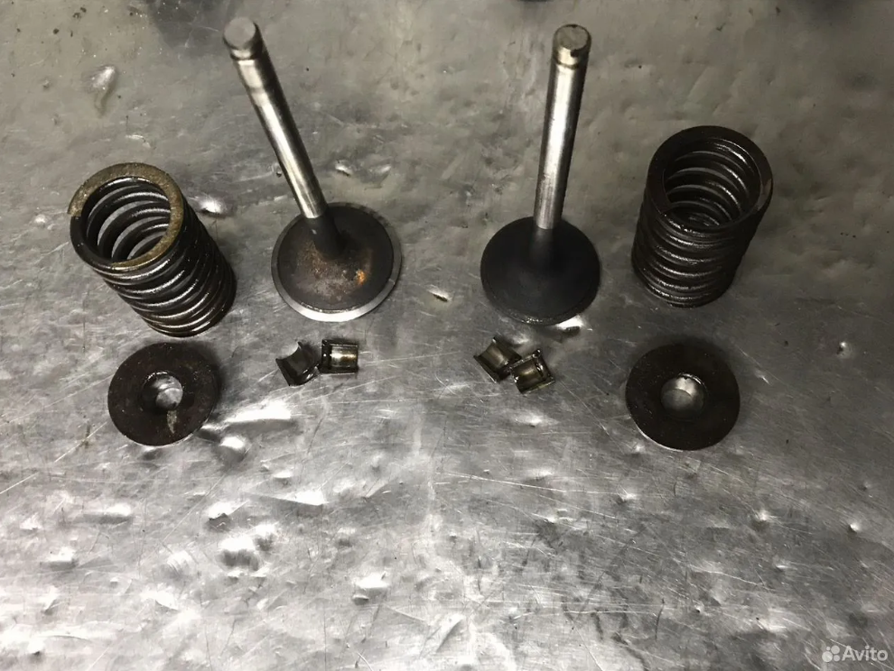 Клапаны впуск/выпуск на цилиндр 1+1 K7J K7M Renault 1.4-1.6 8V Sohc