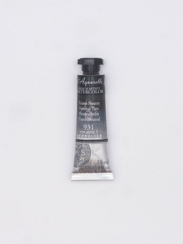 Sennelier L'aquarelle Акварельная краска акварель художественная в тубе 10мл дымчатый