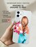 Чехол на Apple iPhone 12/12 Pro / Айфон 12/12 Про с принтом "Букет для девушки",...