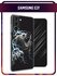 Чехол на Samsung Galaxy S21 / Самсунг Галакси S21 с принтом "Гроза и медведь"