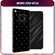 Чехол на Infinix Zero 40 5G / Инфиникс Зеро 40 5G с принтом "Черный фон и сердеч...