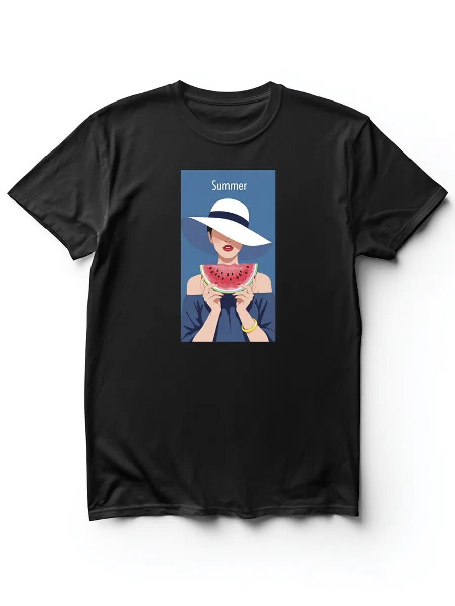 Футболка лето арбуз арт