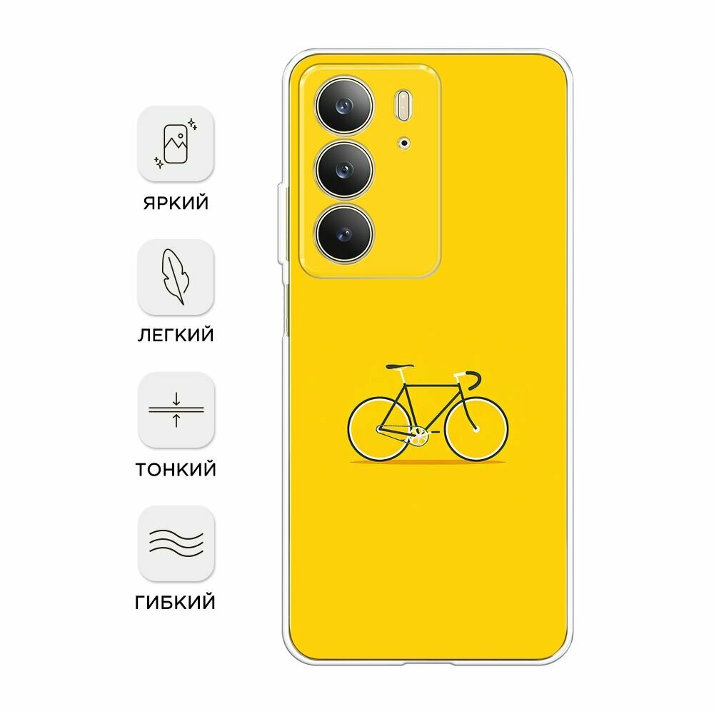 Чехол на Realme C75 4G / Реалми C75 4G с принтом "Хобби велосипед 1" — фото 1