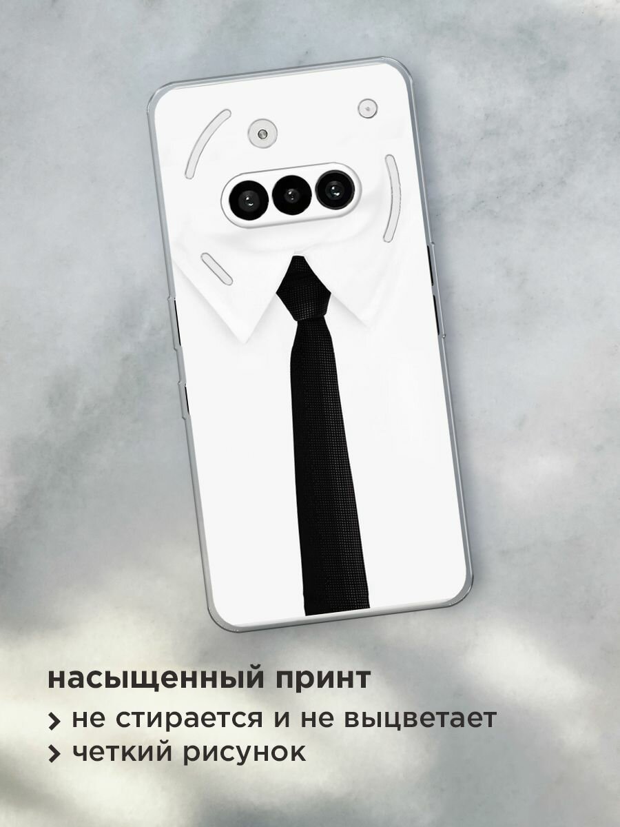 Чехол на Nothing Phone 3a / Нотинг Фон 3а с принтом "Галстук" — фото 1
