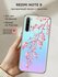 Чехол на Xiaomi Redmi Note 8 / Сяоми Редми Нот 8 с принтом "Ветка сакуры 2"