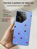 Чехол на Tecno Camon 20 Pro 5G / Текно Камон 20 Про 5G с принтом "Бордовые серде...