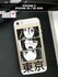 Чехол на Apple iPhone 5/5S/SE / Айфон 5/5S/SE с принтом "Tokyo girls", прозрачны...