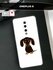 Силиконовый чехол на OnePlus 8 / ВанПлас 8 с принтом "Маленькая такса"